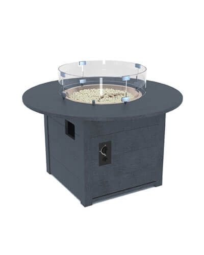 C.R. Plastics 46" Round Fire Table